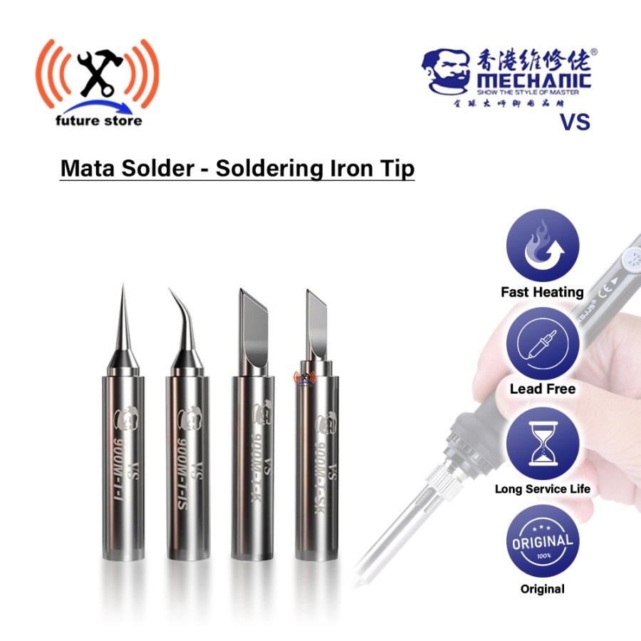 Jual MECHANIC VS Mata Solder 900M Cepat Panas Bebas Timbal Lead Free Ori | Shopee Indonesia