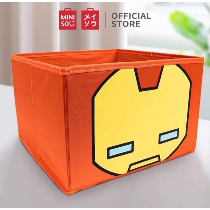 Jual Storage box miniso (ironman) | Shopee Indonesia