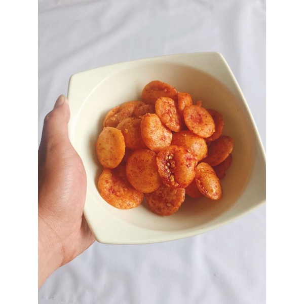 Jual Snack Pedas Jajanan Cemilan Makanan Ringan Comring Cipak 130gram ...