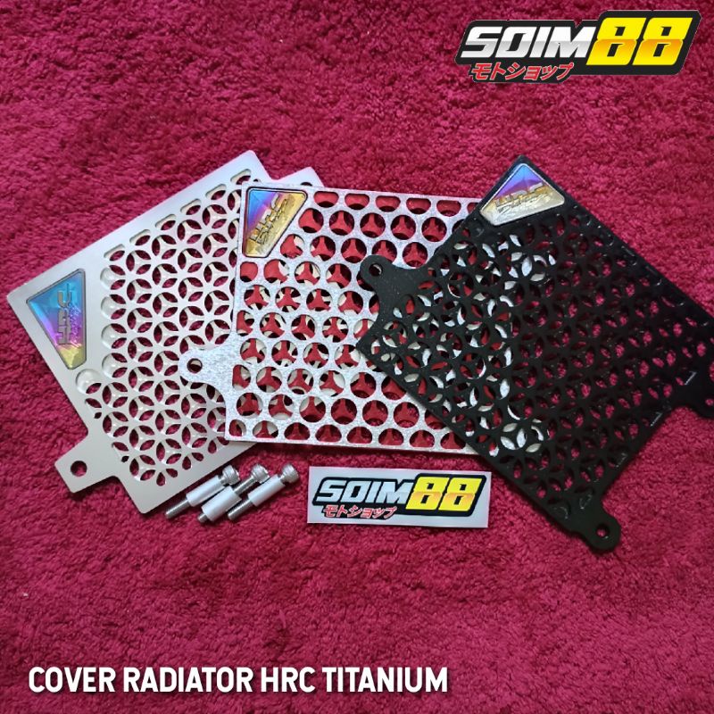 Jual Cover Radiator HRC Titanium Vietnam Original PNP Vario/PCX/ADV 125 ...