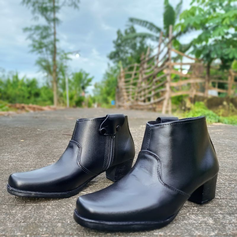 Jual Sepatu PDH Wanita Full Kulit Asli Sepatu Dinas/Kantor/Secwan ...