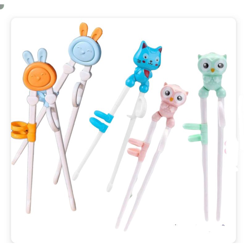Jual Sumpit Anak Karakter Training Chopstick Sumpit Anak Belajar Makan ...