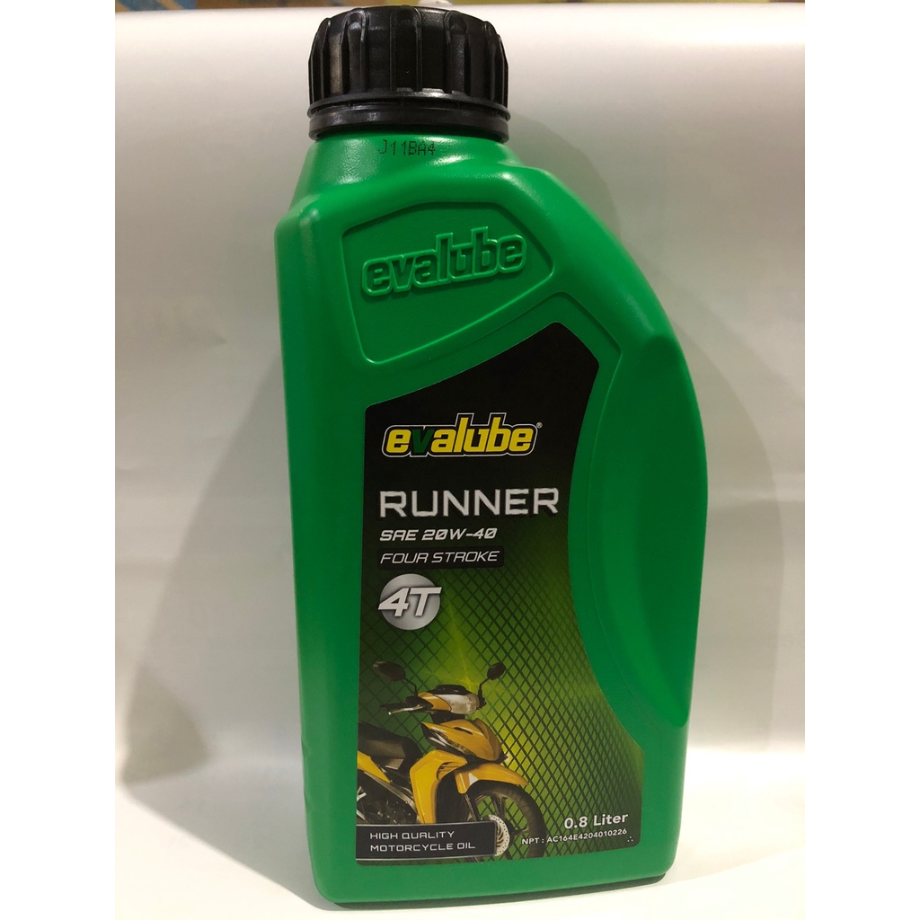 Jual Evalube 4T Running Oli Mesin Motor Bebek Universal Oil 4 Tax 800ml ...