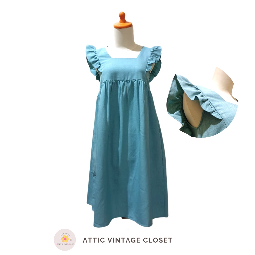 Jual CHOCOCHIPS Tosca Midi Dress | Shopee Indonesia