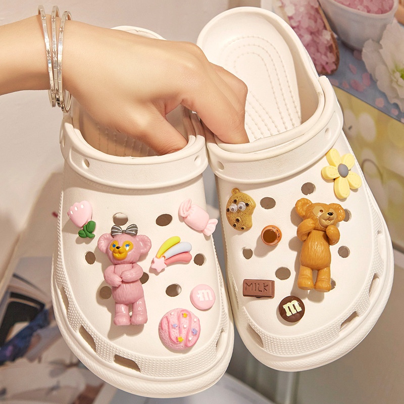 Jual SATU SET JIBBITZ JIBITZ4D - CHARM KANCING DEKORASI SEPATU SENDAL ...