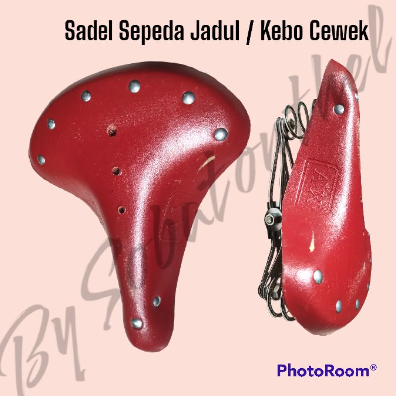 Jual Sadel Sepeda Kebo / Jadul / Unta Kulit Model Cewek | Shopee Indonesia