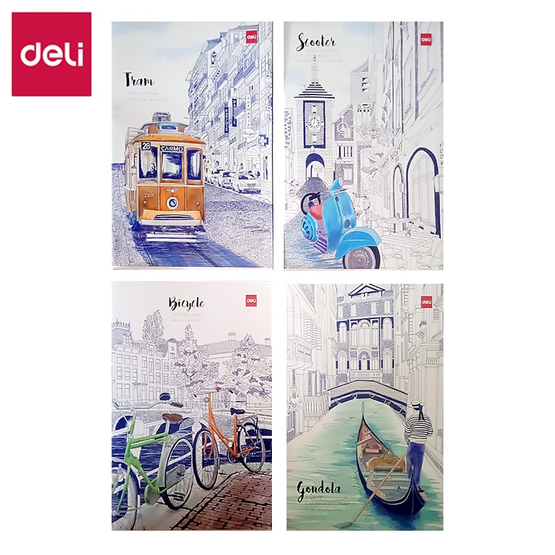 Jual Deli Writing Book / Notebook / Buku Tulis Sekolah A5/B5 38/42/58 ...