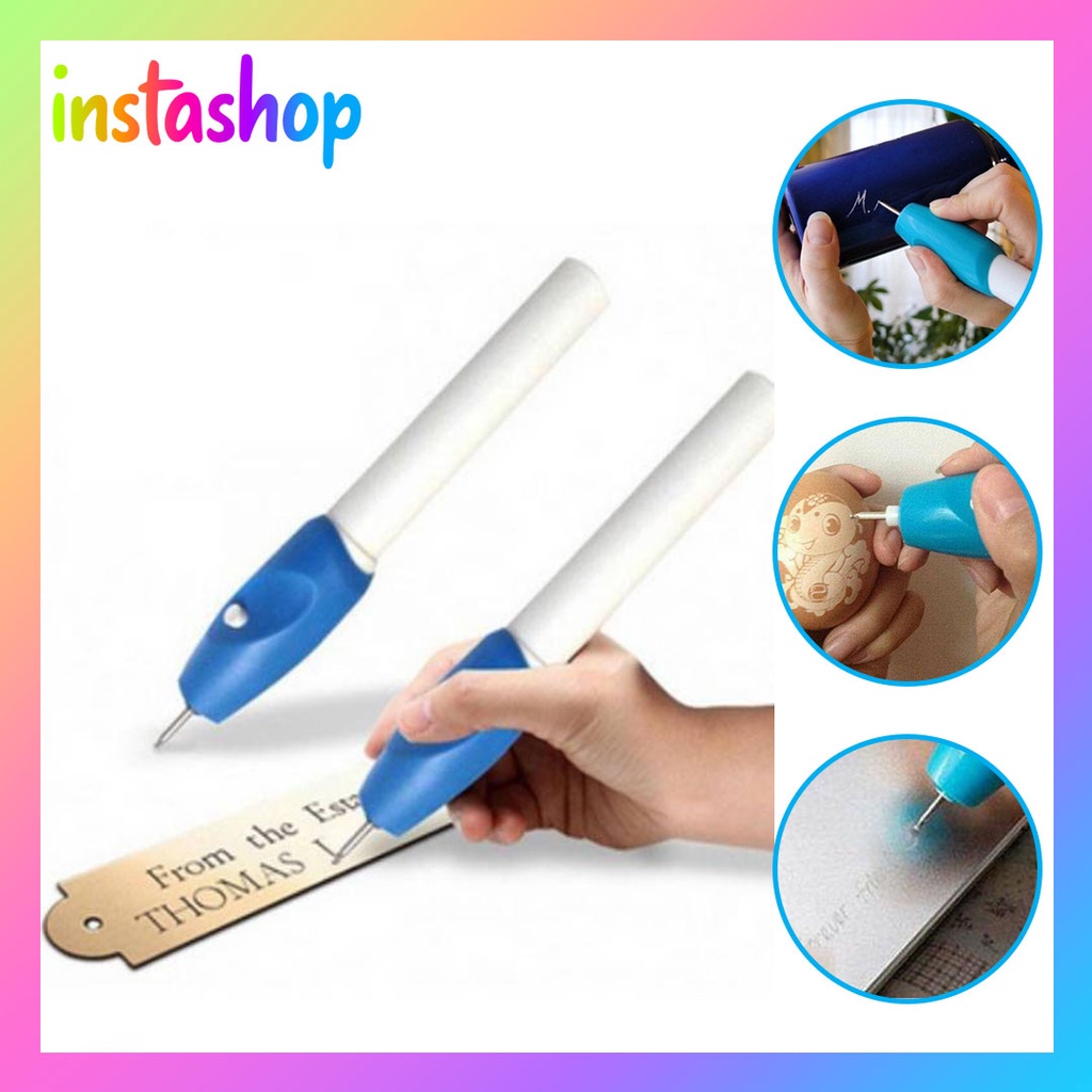 Jual Engraver Pen Alat Ukir Elektrik Pengukir Grafir Kain Kayu Besi ...