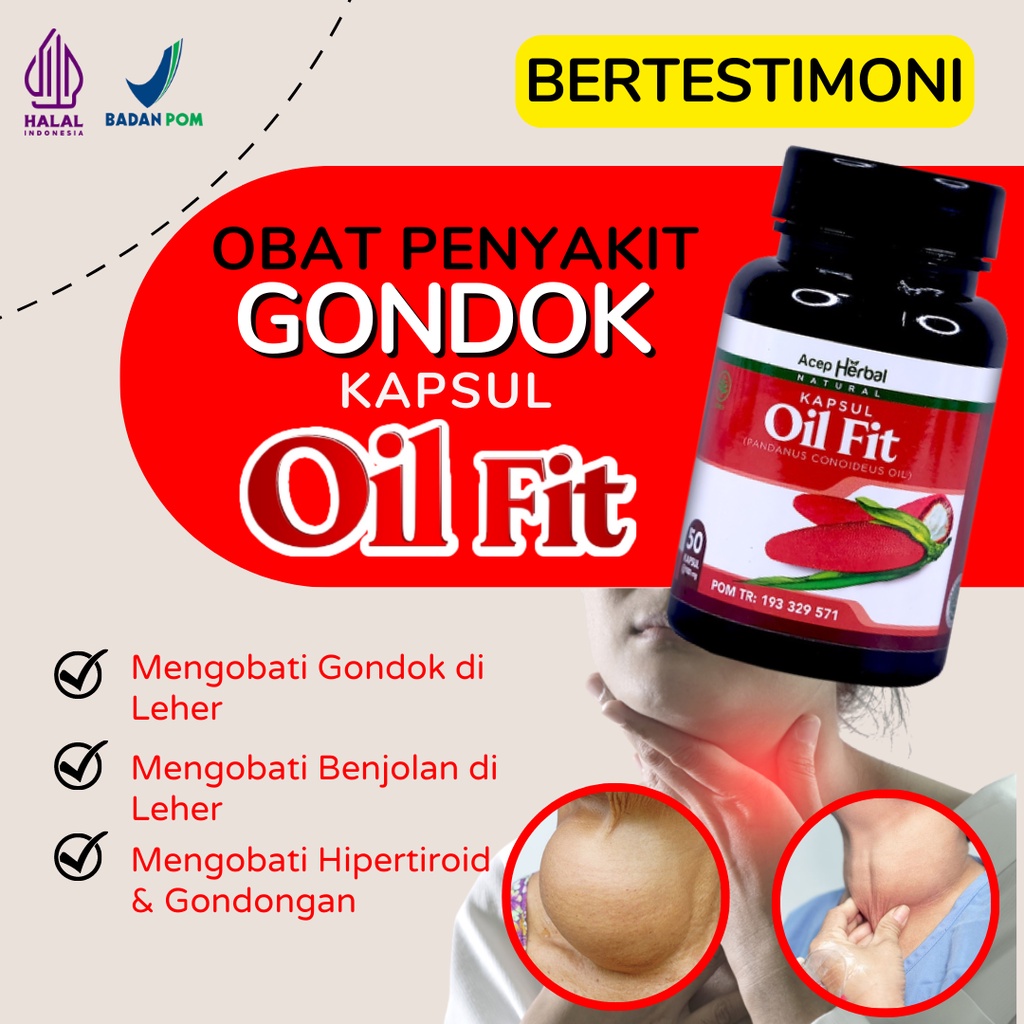 Jual Obat Gondok Herbal Gondokan Beracun Penghancur Benjolan di Leher ...