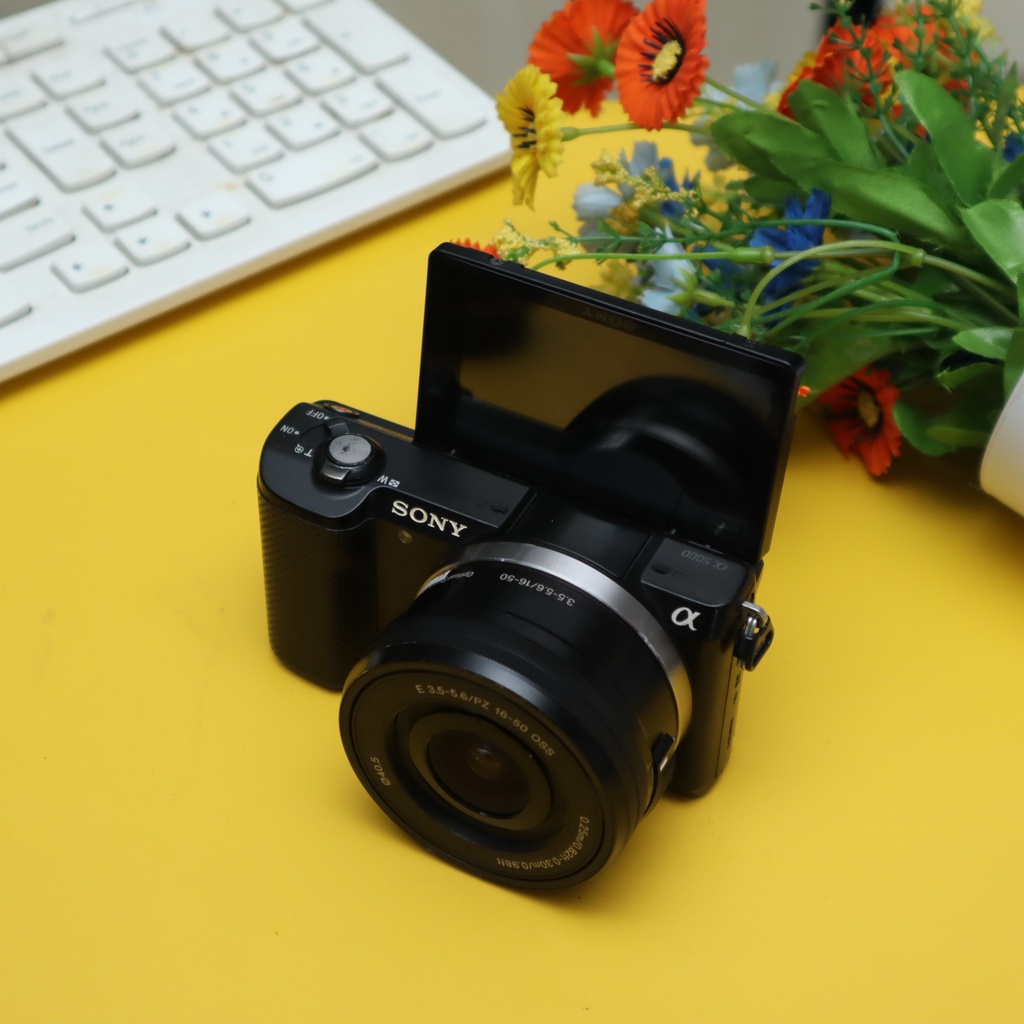 Jual SONY A5000 Lensa Kit 16-50mm F3.5 Kamera Mirrorless -Fullset ...