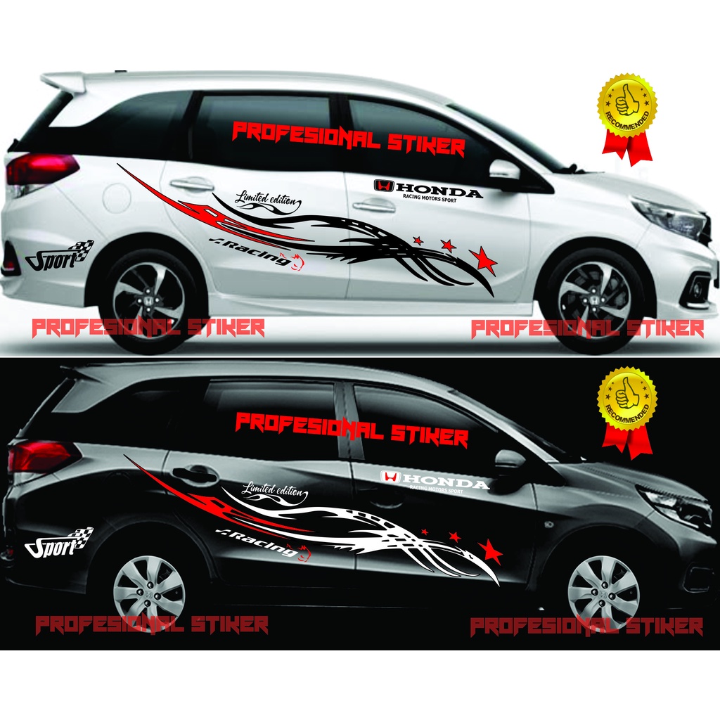 Jual Stiker Mobil Honda Mobilio Stiker Body Mobilio Stiker Mobilio ...