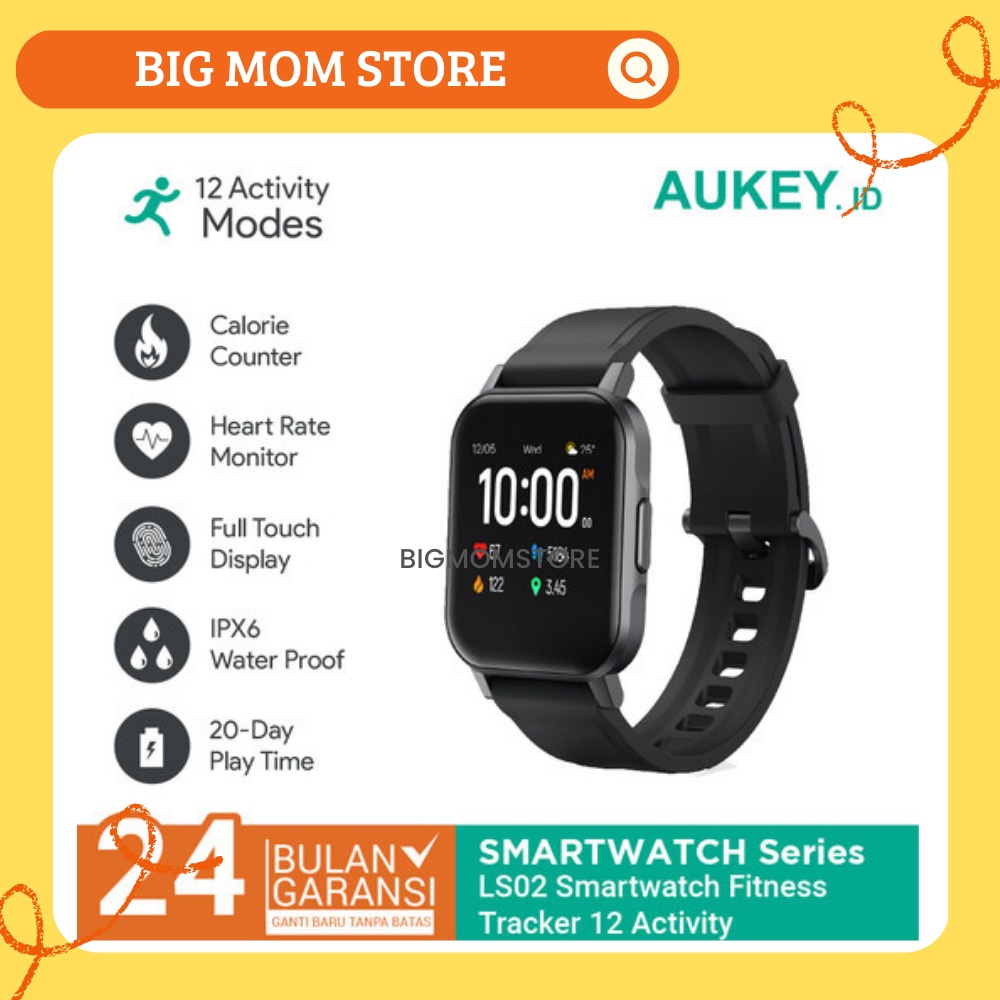 Jual Smartwatch/Jam Pintar/Jam Olahraga LS02 Fitness Tracker Activity ...