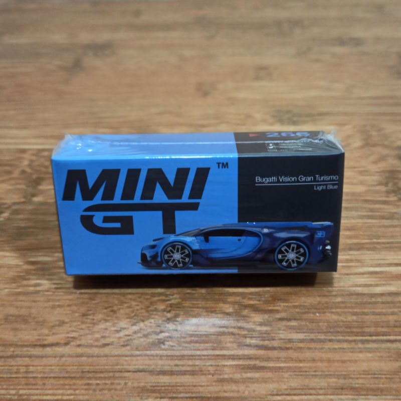 Jual MINIGT Mini GT Bugatti Vision GT Gran Turismo VGT Blue Granturismo ...