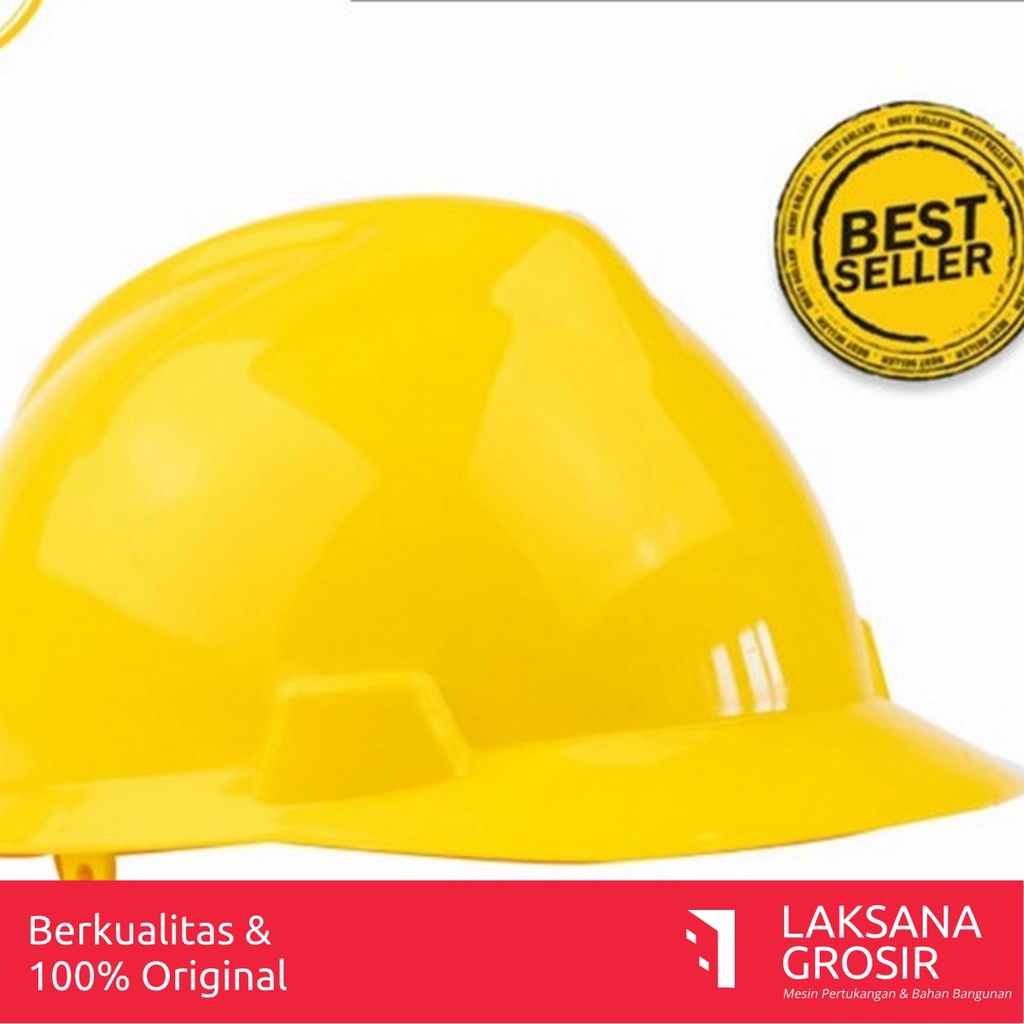Jual Helm Proyek Safety Kuning MSK | Shopee Indonesia