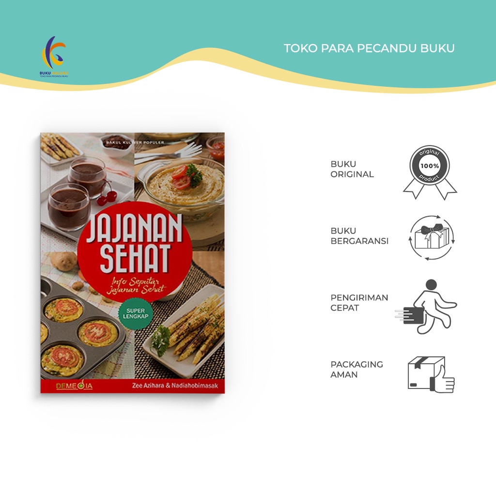 Jual Buku Masakan - Jajanan Sehat - BukuKaluku.Surabaya | Shopee Indonesia