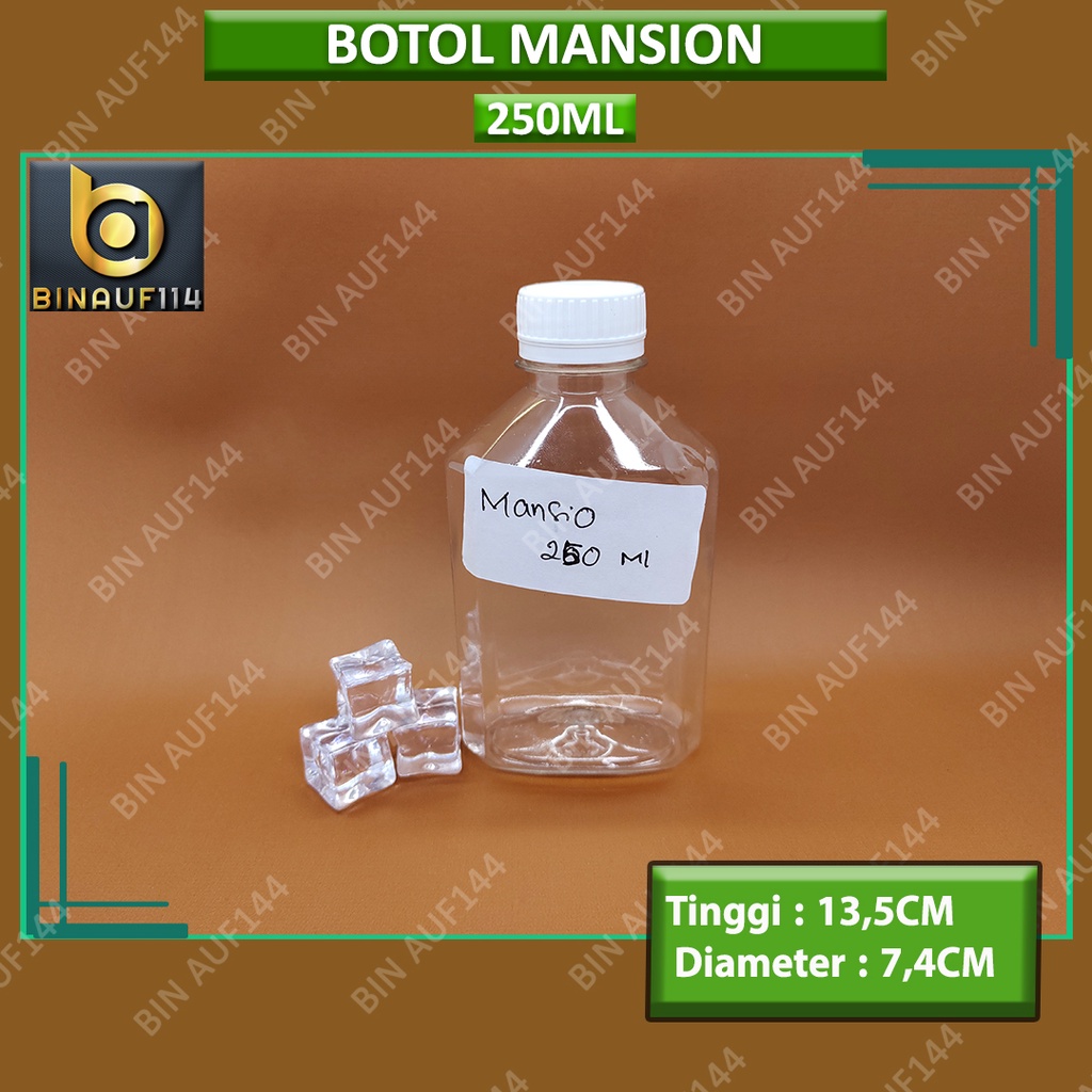 Jual Botol Mansion 250ML/CIU/GEPENG / Binauf114 (Grosir) | Shopee Indonesia
