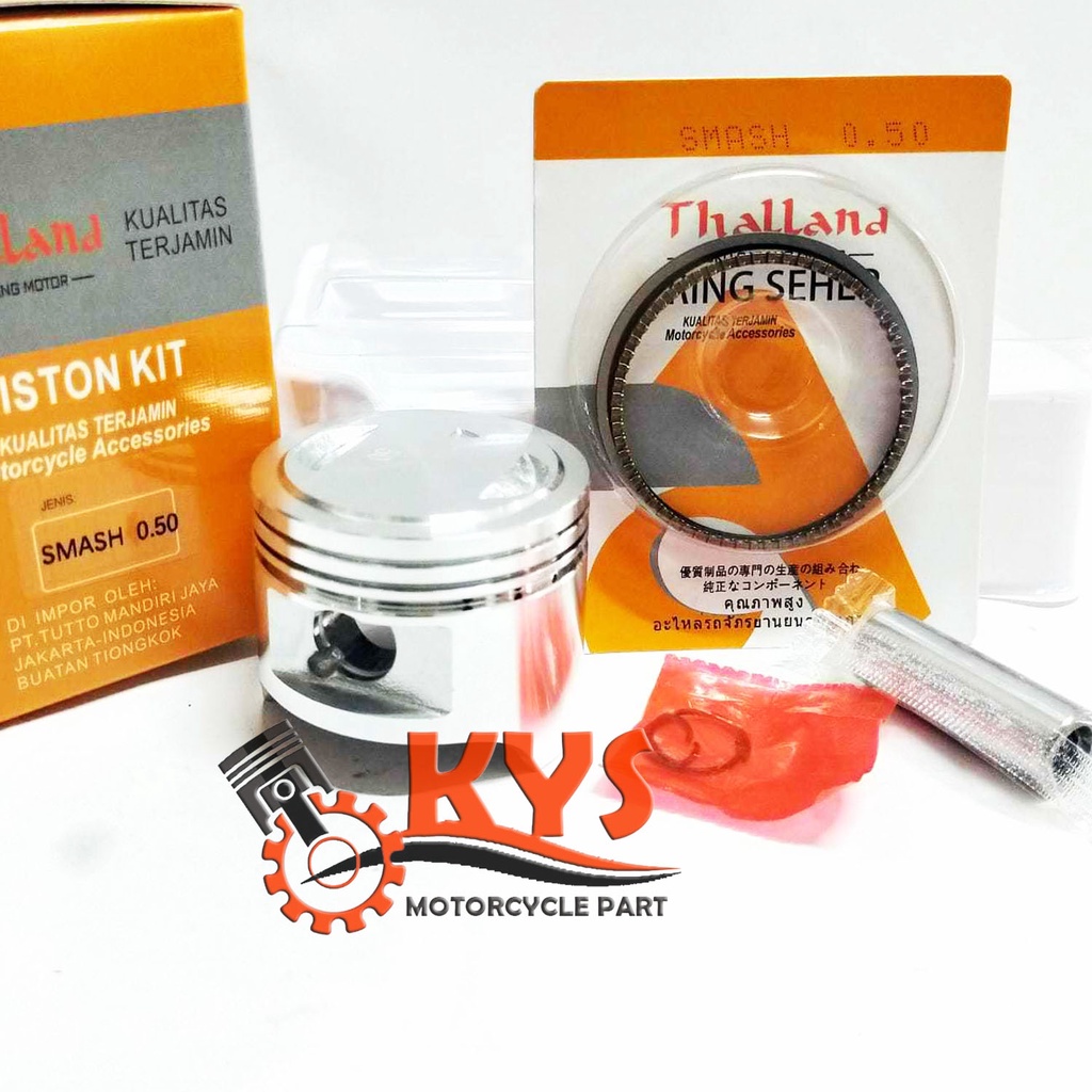 Jual Piston Kit Suzuki Smash Spin Shogun R110 Skywave Seher OS Std 25 ...