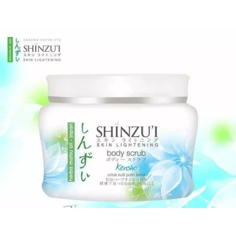 Jual Shinzui Skin Lightening Body Scrub 100gr | Shinzui Lulur 100gr ...