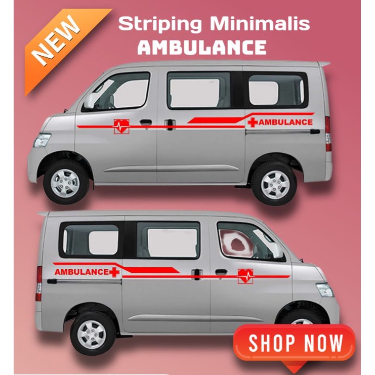 Jual Stiker Striping Ambulance Minimalis | Shopee Indonesia
