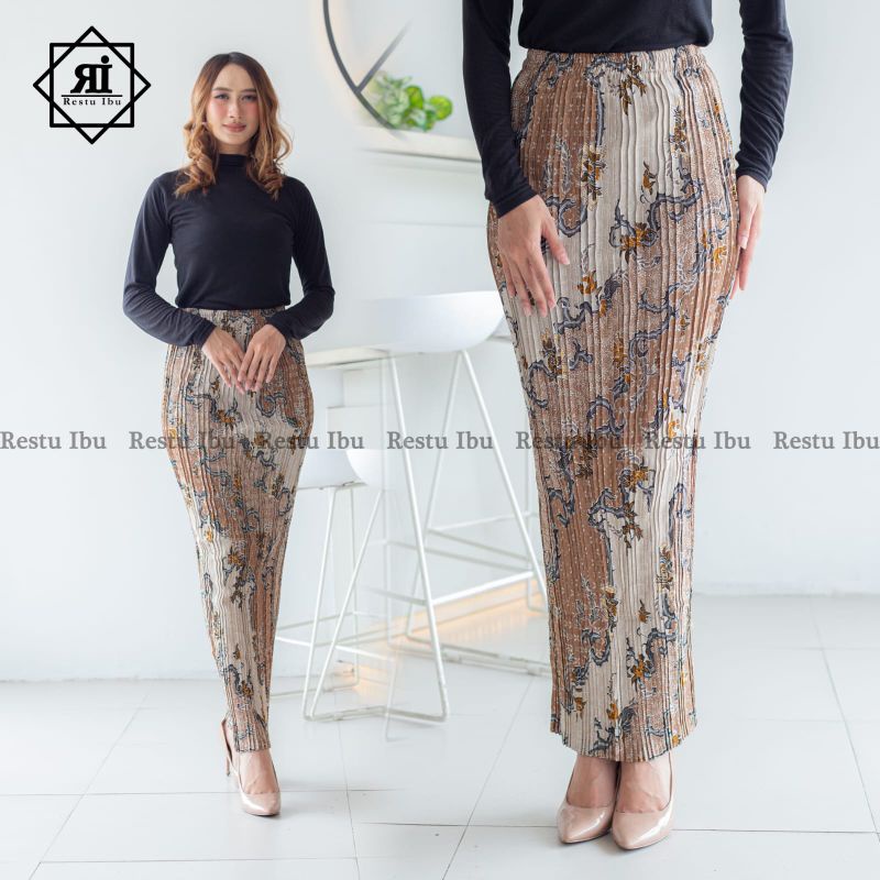 Jual Rohmah Kebaya - Motif Terbaru Rok Plisket Batik / Bawahan Kebaya ...