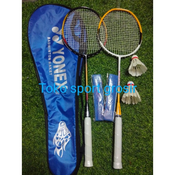 Jual RAKET PAKET KOMPLIT bukan sambungan(TAS,GRIP,KOK RAKET2pc ...