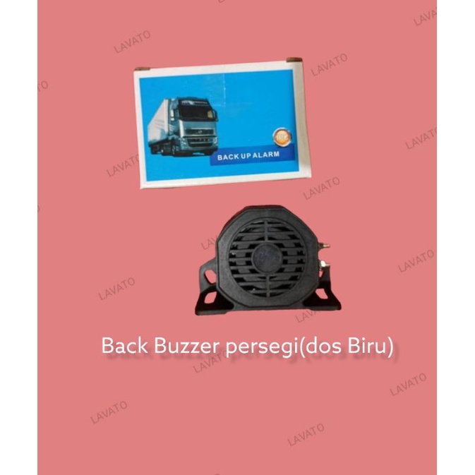Jual Back Buzzer Persegi 12V - 48V Dos Biru | Shopee Indonesia