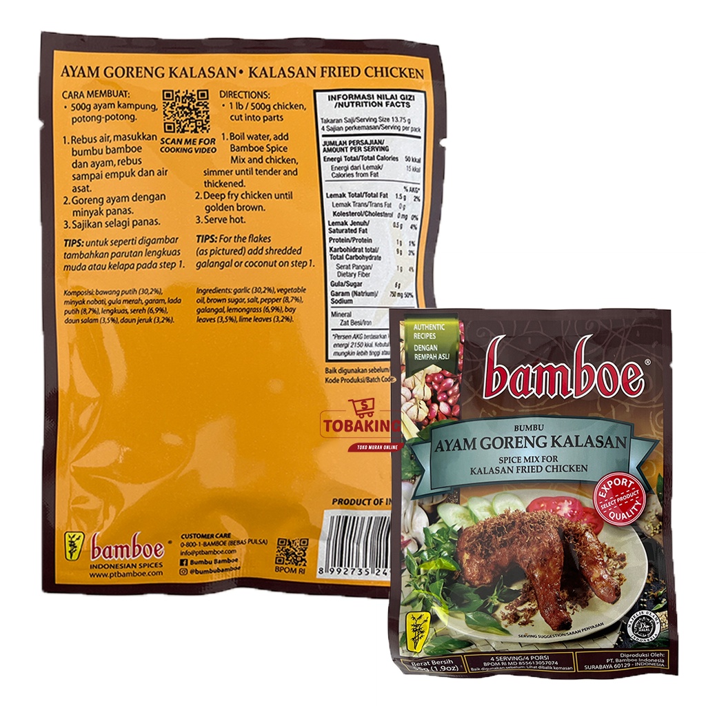 Jual Bamboe bumbu dapur all varian tahu campur empal soto daging madura ...