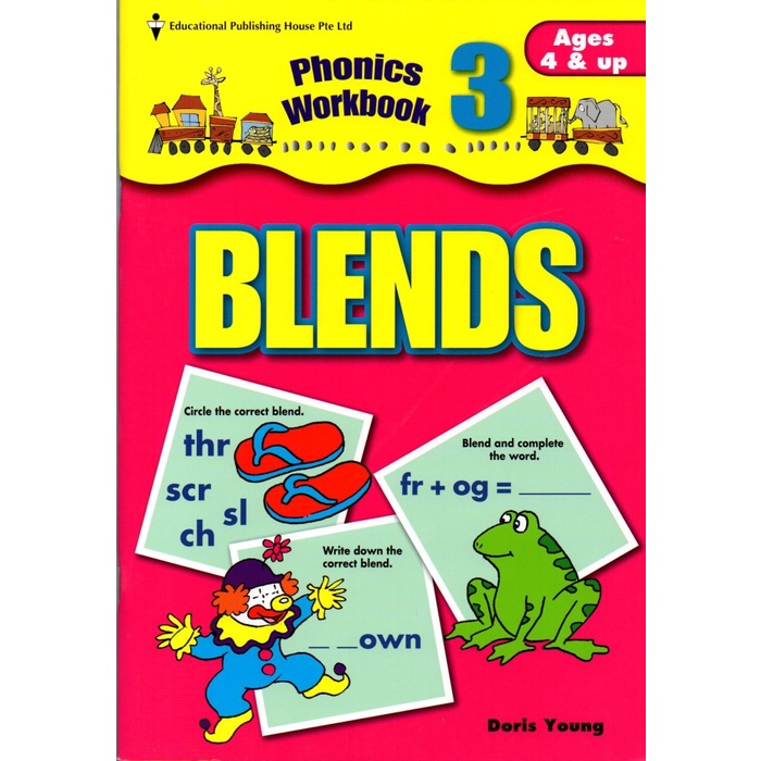 Jual Book Phonics Work Book 3 Blends | Shopee Indonesia