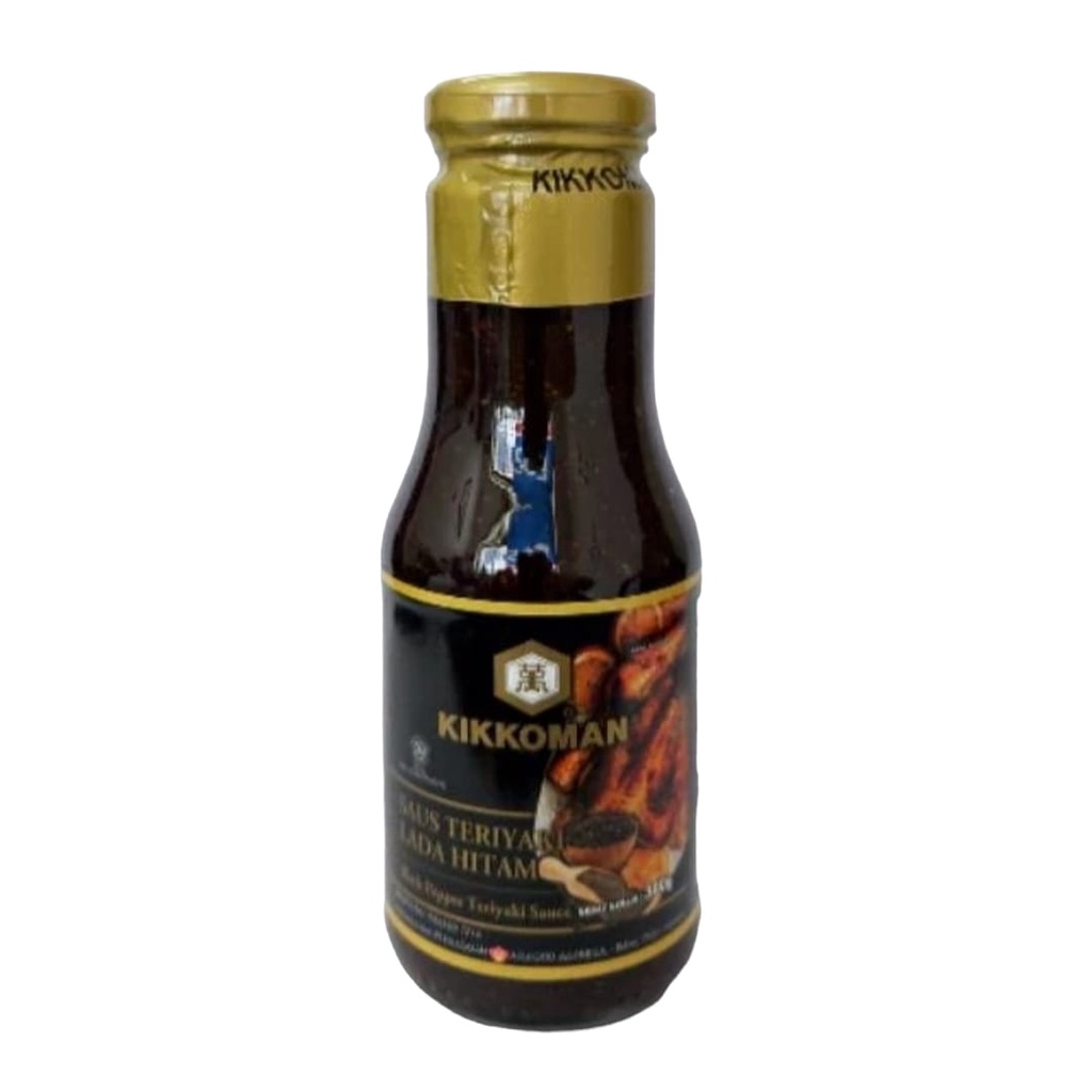 Jual Kikkoman Teriyaki Lada Hitam Sauce HALAL Botol 300gr | Shopee ...