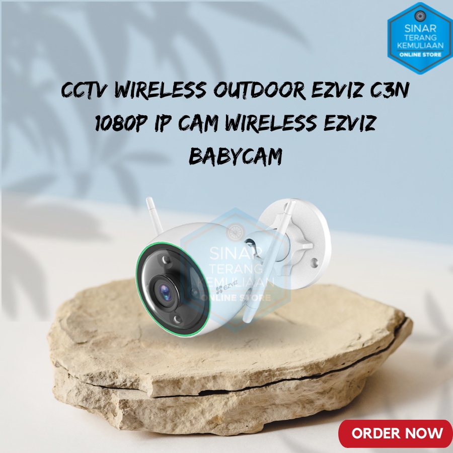 Jual Cctv Wireless Outdoor Ezviz C3N 1080p IP cam Wireless EZVIZ ...