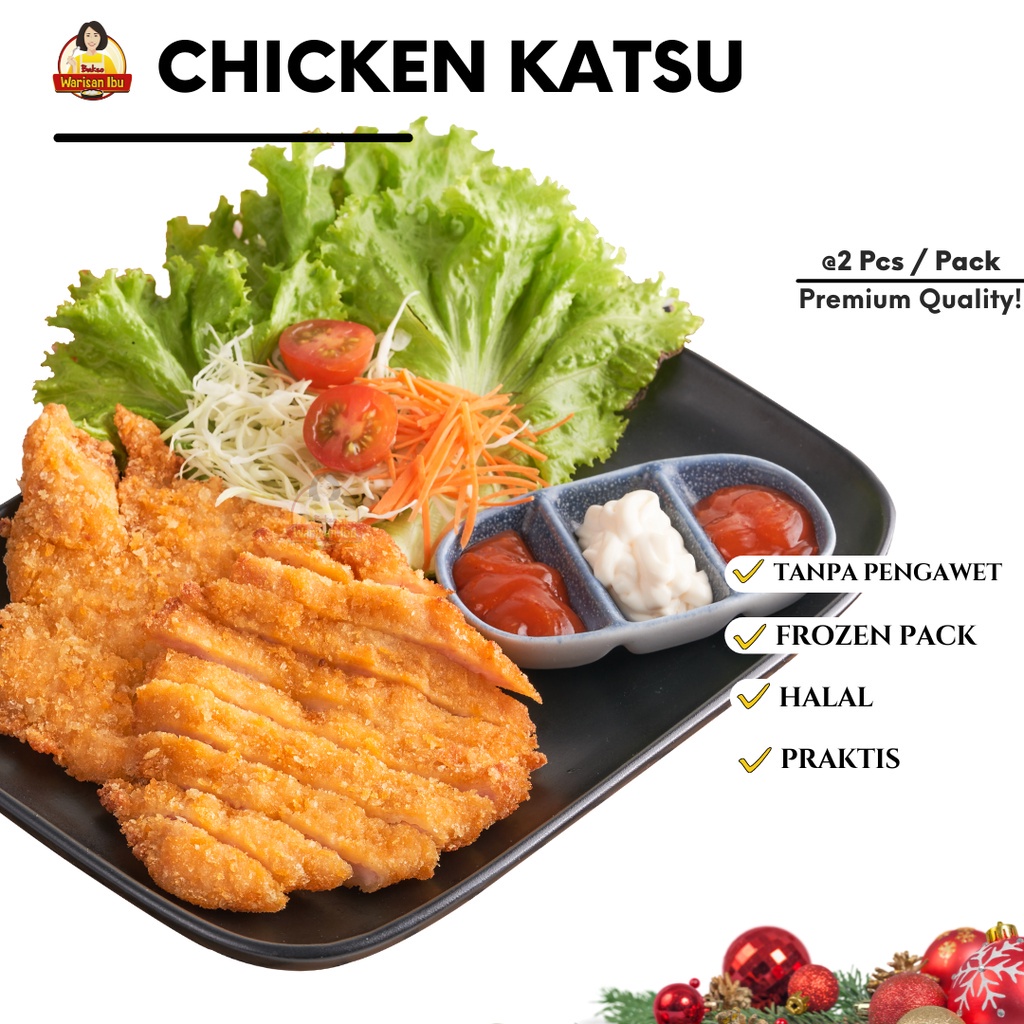 Jual Chicken Katsu Frozen Bento Homemade by Bakso Warisan Ibu | Shopee ...