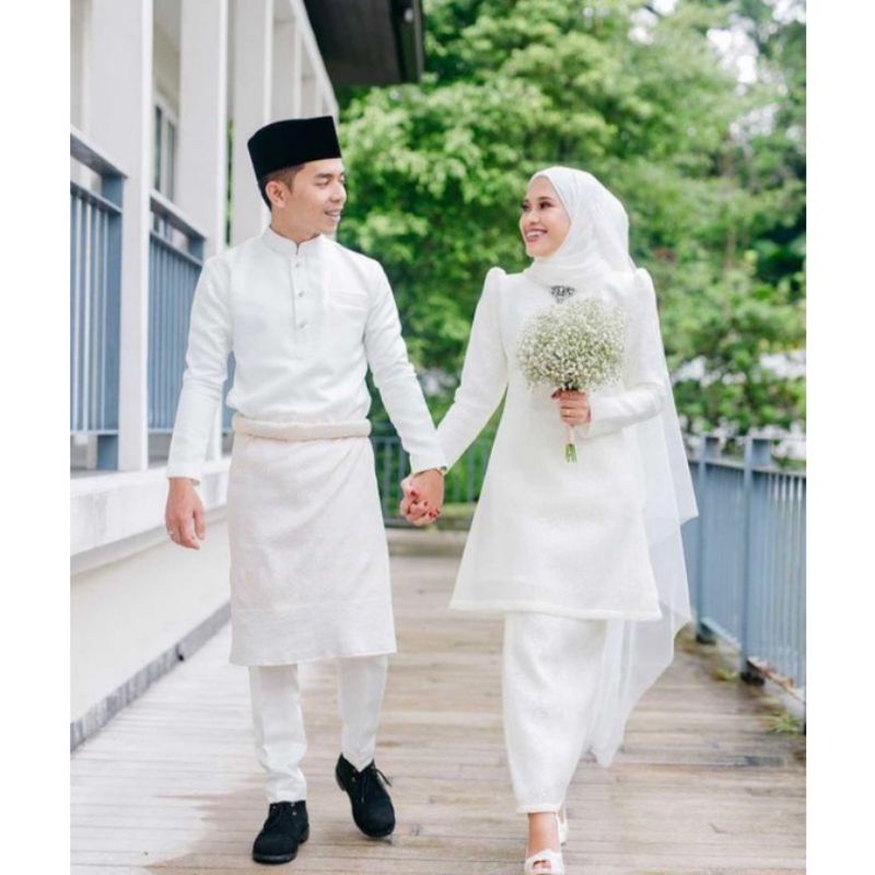 Jual gaun pengantin muslimah malaysia melayu gaun walimah gaun akad ...