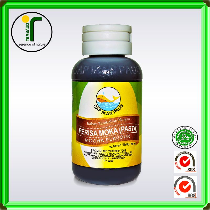 Jual ( Paket 6 Pcs ) Perisa Moka Pasta Cap Ikan Paus (50 ML) | Shopee ...