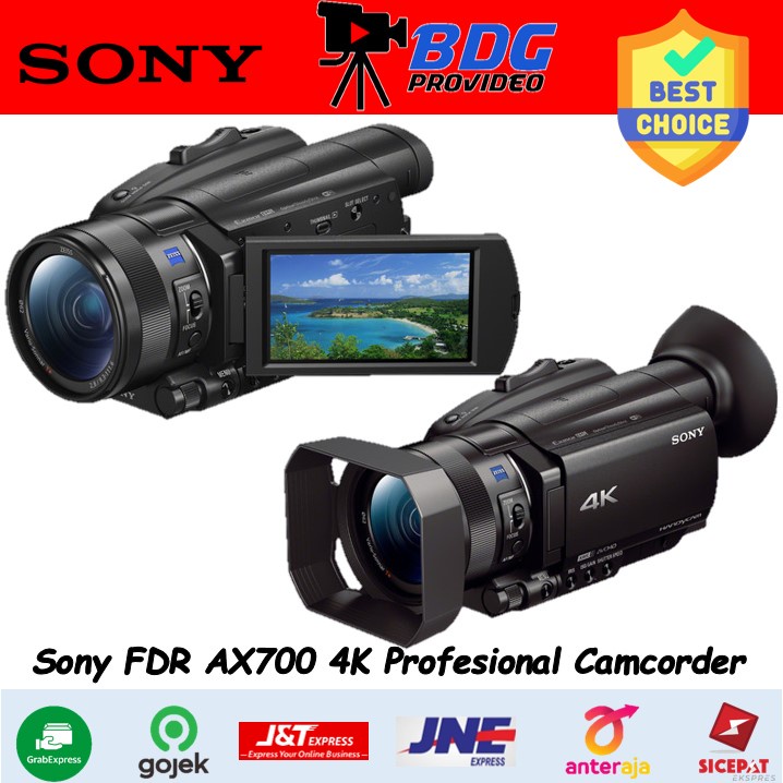 Jual Sony FDR-AX700 4K Camcorder | Shopee Indonesia