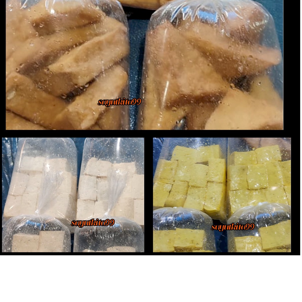 Jual Tahu Putih Tahu Kuning Tahu Coklat isi 10 pcs | Shopee Indonesia
