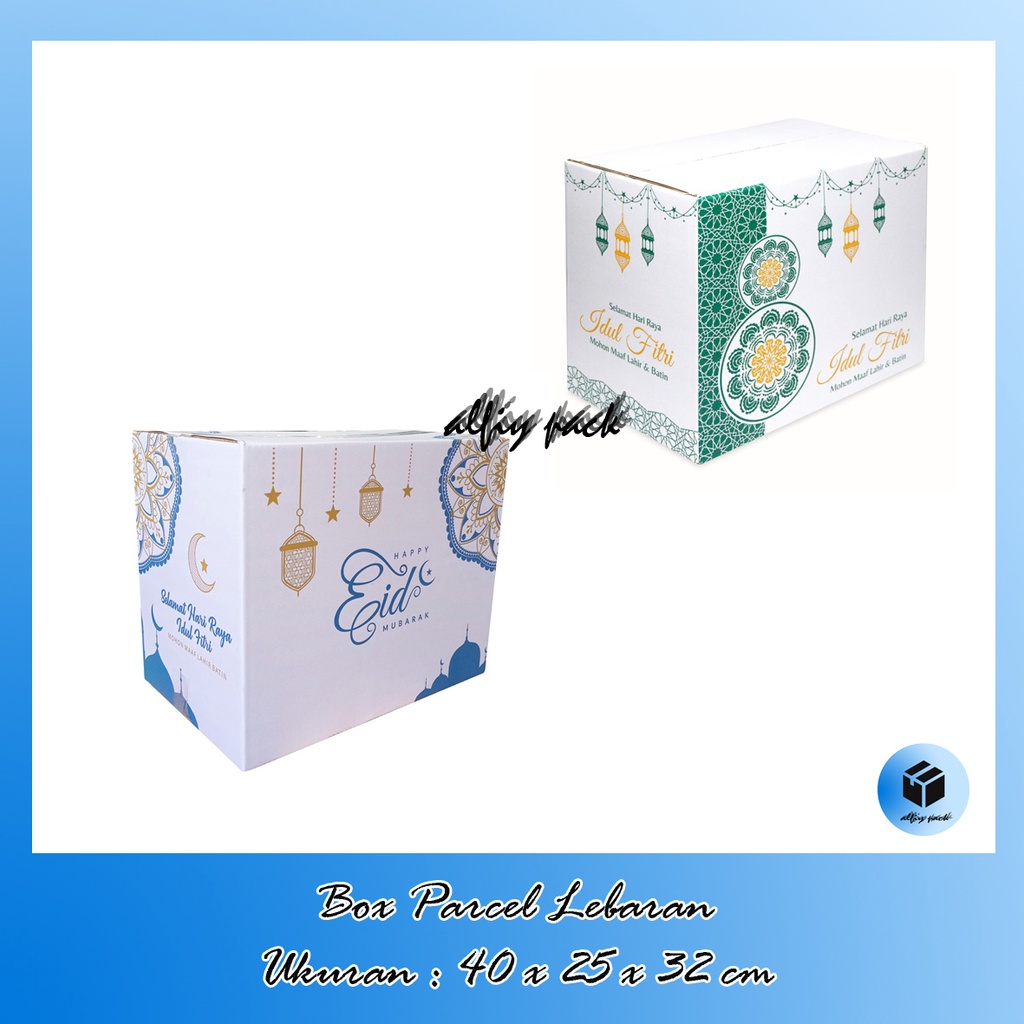 Jual DUS PARCEL LEBARAN UKURAN 40x25x32 CM KARDUS BINGKISAN SEMBAKO ...