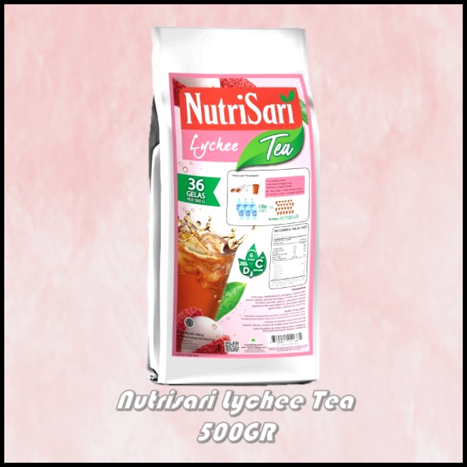 Jual Nutrisari Lychee Tea 400GR | Shopee Indonesia