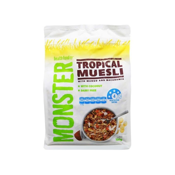 Jual Muesli Tropical Monster / Cereal Muesli Tropical Monster - 700 ...