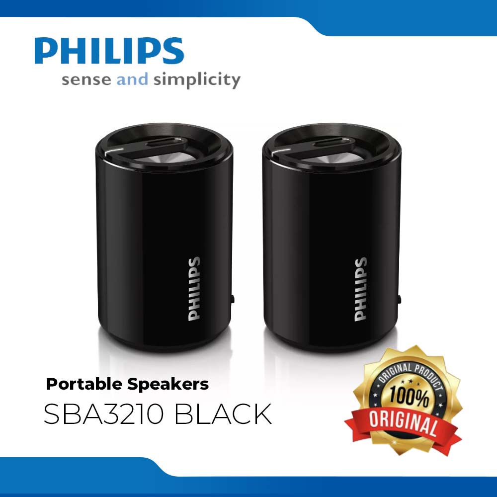 Jual Speaker Portabel Philips SBA 3210 | Shopee Indonesia