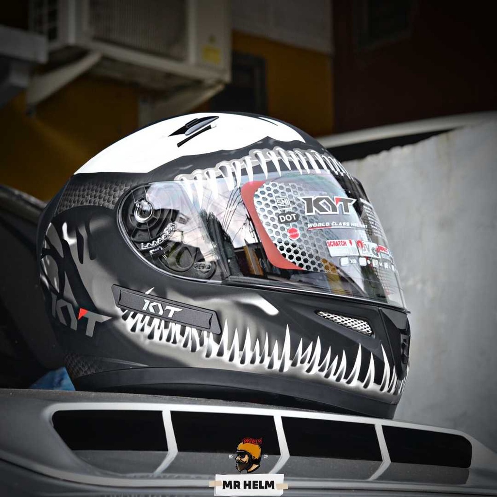 Jual HELM KYT K2 RIDER MARVEL EDITION IRON MAN DOUBLE VISOR ( MR HELM ...