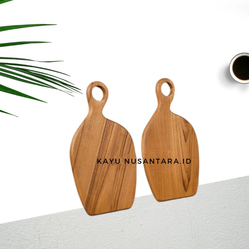 Jual Talenan Kayu/ Alat Masak Kayu Jati Food Grade Bahan Natural ...