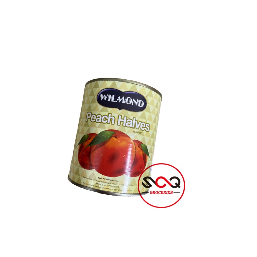 Jual Wilmond Peach Halves 825 Gram Buah Persik Kaleng | Shopee Indonesia