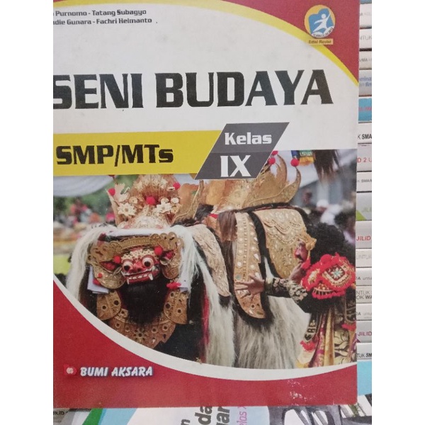 Jual seni budaya kelas 9 / 3 smp bumi aksara | Shopee Indonesia
