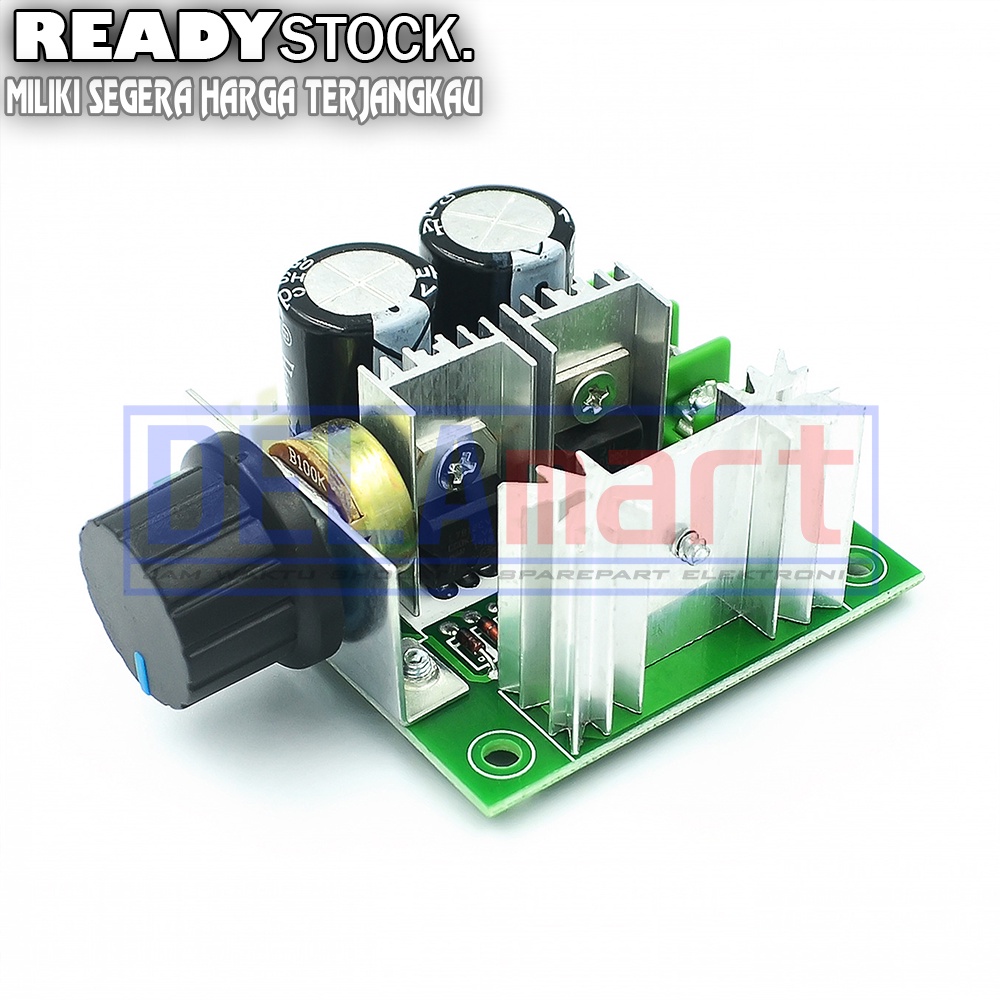 Jual PWM DC 10A 10 A STRONG SPEED CONTROL MOTOR DC LED DIMMER 400W 12V-40V | Shopee Indonesia