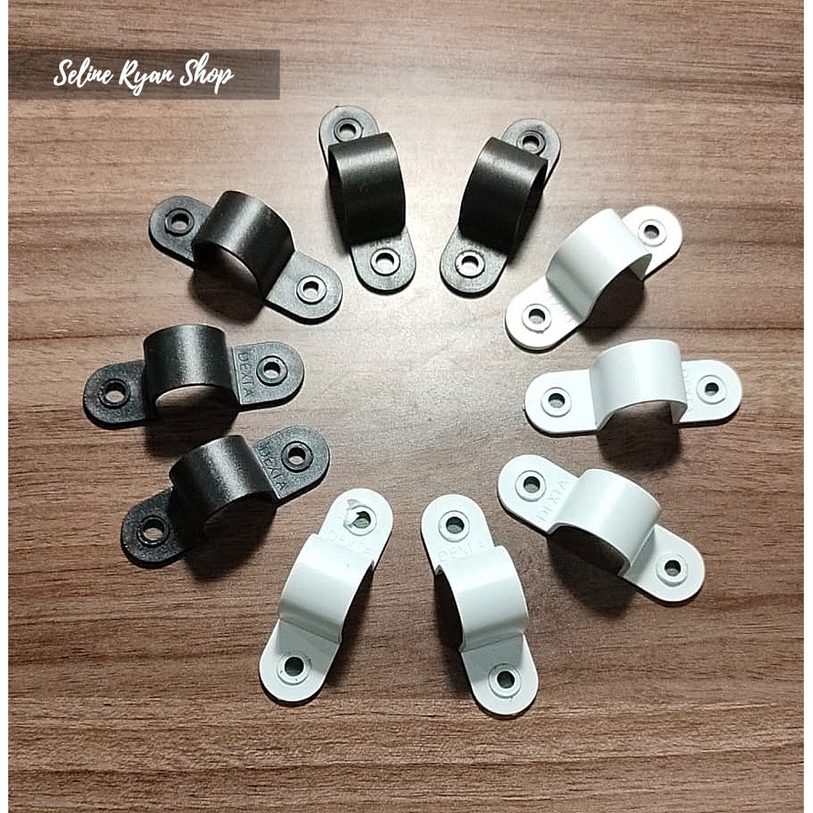 Jual Klem Pipa / Klem Selang / Klem Kabel PVC 17mm & 20mm | Shopee ...