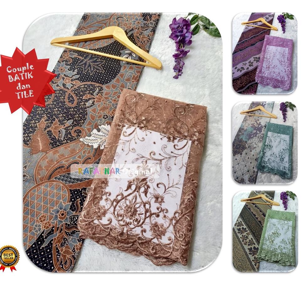 Jual [ SALE ] KAIN BATIK METERAN KAIN TILE MUTIARA METERAN KEBAYA ...