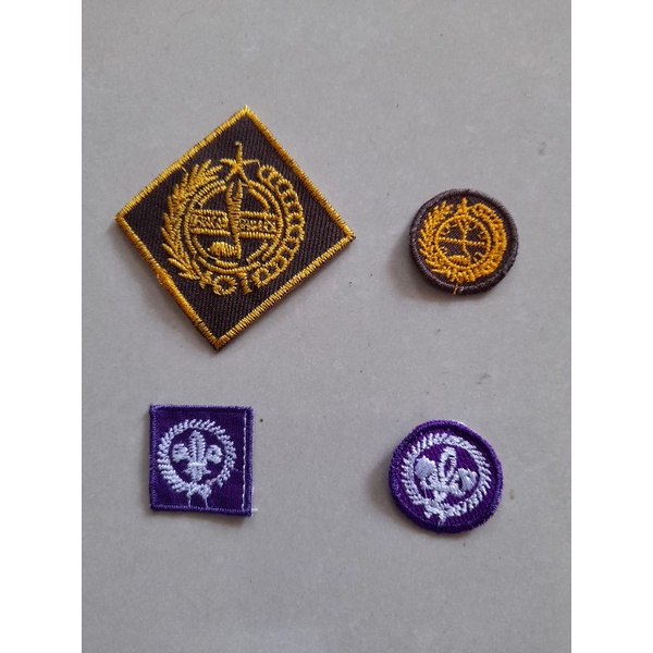 Jual bed kitri tunas/pandu wosm / logo bordir pramuka putra putri ...