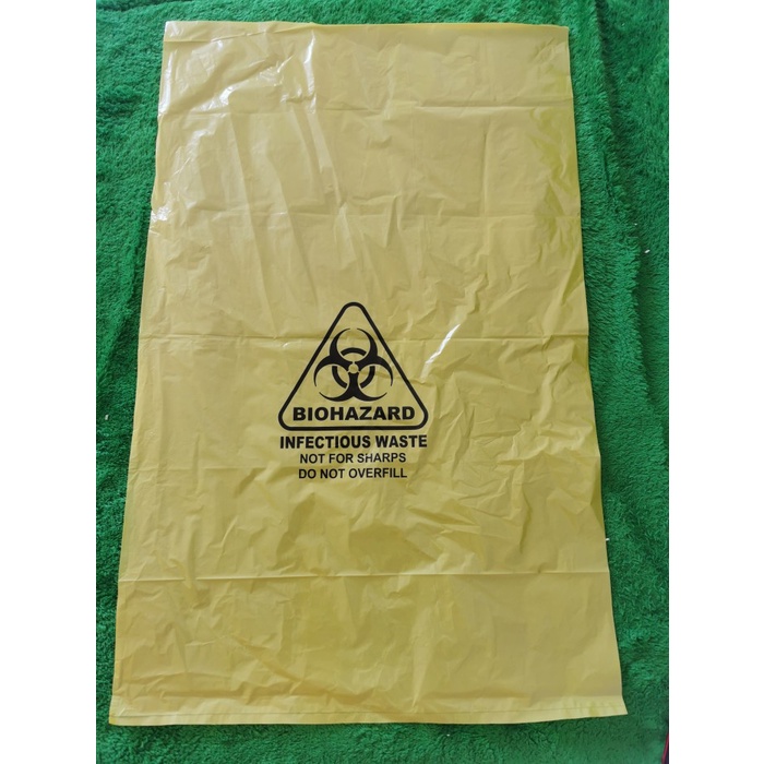 Jual Hab Plastik Sampah Infeksius 90X120 - Limbah Medis B3 Logo ...