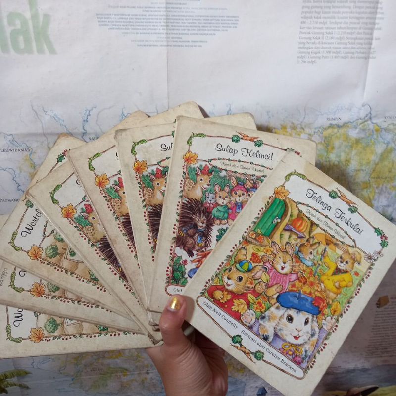 Jual kisah Taman Wortel Sulap Kelinci, Telingaku terkulai, Wortel juara ...