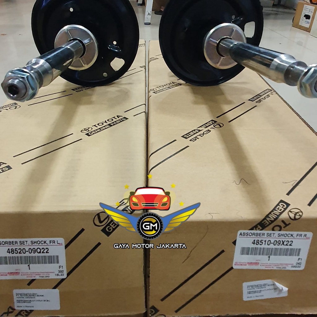 Jual Shockbreaker Depan Set Toyota Yaris-New Vios-New Limo Original | Shopee Indonesia